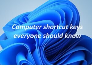 Computer shortcut keys everyone should know - Amar IT Tech