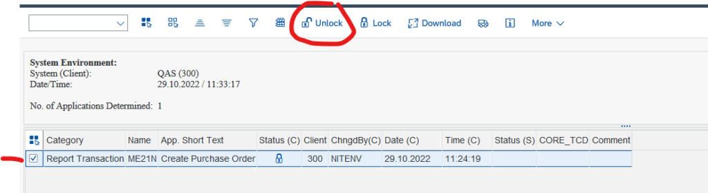 How to Lock Transaction Code (T-code) in SAP S4 Hana - Amar IT Tech