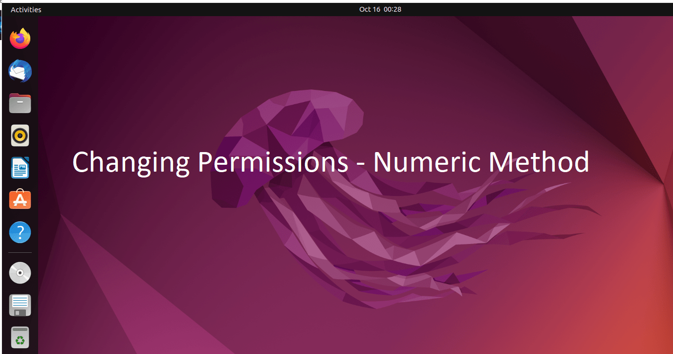 How To Change Permission In Linux Numeric Method