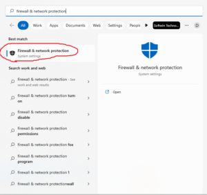 How to allow an FTP server through Windows Firewall