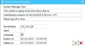 How to Use SM02 to Communicate to Your SAP Users - Amar IT Tech