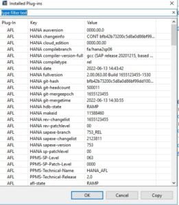 How to Find Installed Plugins in SAP HANA - Amar IT Tech