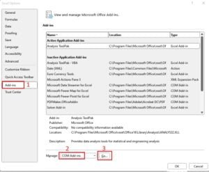 Analysis Office is not visible in Excel after a successful installation ...